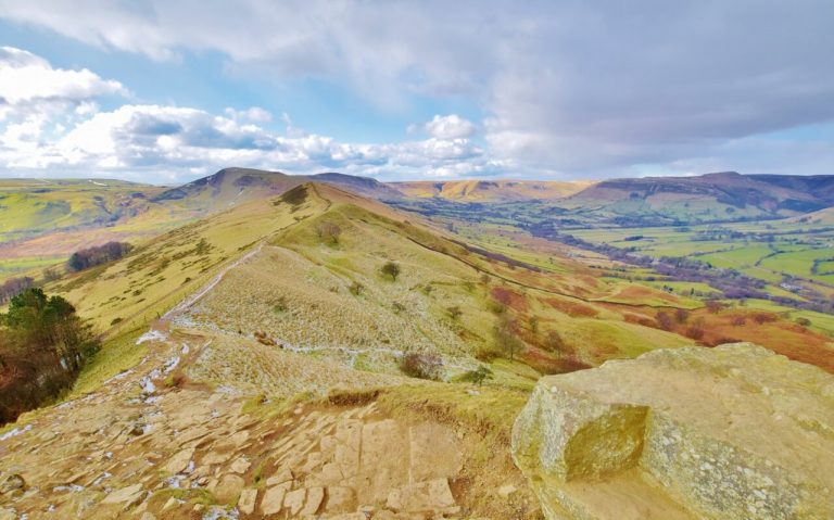 Mam Tor + Lose Hill Walk From Castleton | 7-Mile Route – Peak District ...