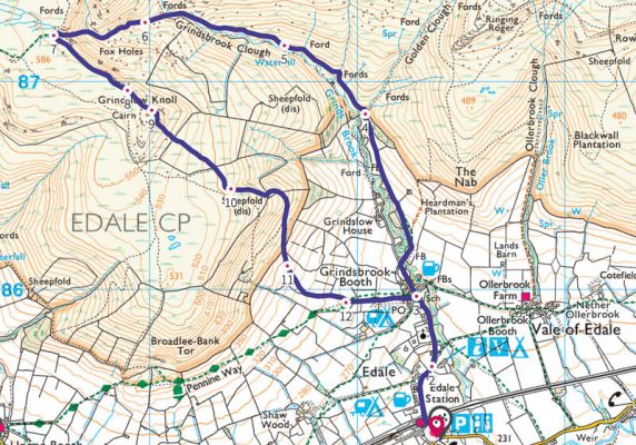 Grindslow Knoll (via Grindsbrook Clough) Short Walk from Edale | 4-Mile ...
