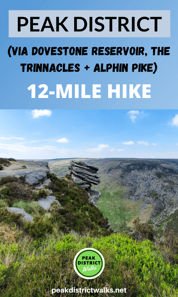Dovestone Reservoir Walk (+ Trinnacles) – Saddleworth | 12-Mile Route ...