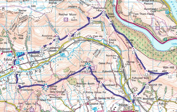 Lose Hill + Win Hill Circular Walk From Edale | 12-Mile Route – Peak ...