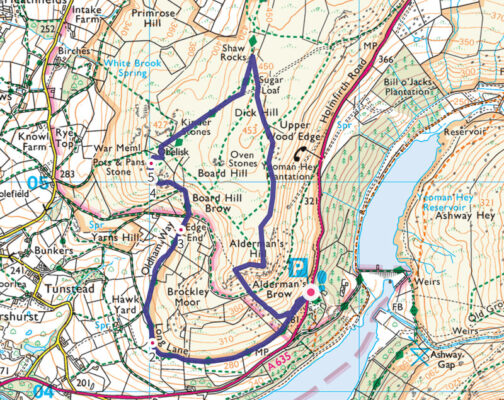 Alderman’s Hill Walk (+ Saddleworth Trig) From Greenfield | 3 or 5 Mile ...