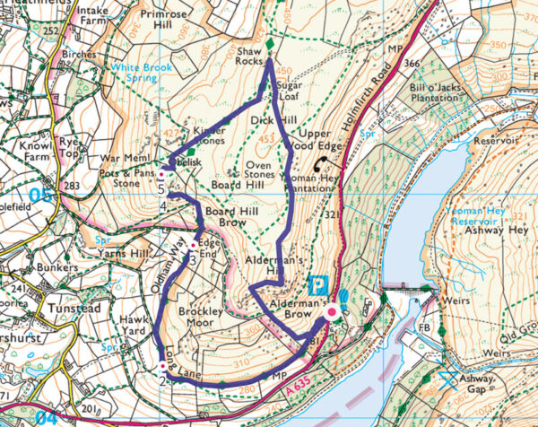 Alderman’s Hill Walk (+ Saddleworth Trig) From Greenfield | 3 or 5 Mile ...