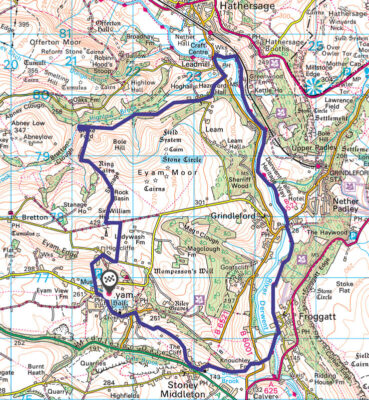 Sir William Hill Trig Walk From Eyam (+ River Derwent) | 10-Mile Route ...