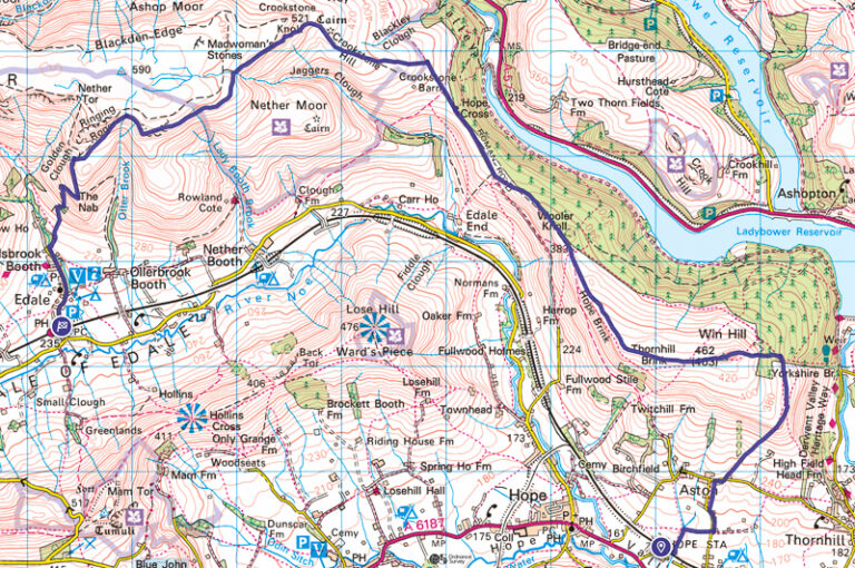 Win Hill + Kinder Plateau Walk From Hope To Edale | 9-Mile Route – Peak ...